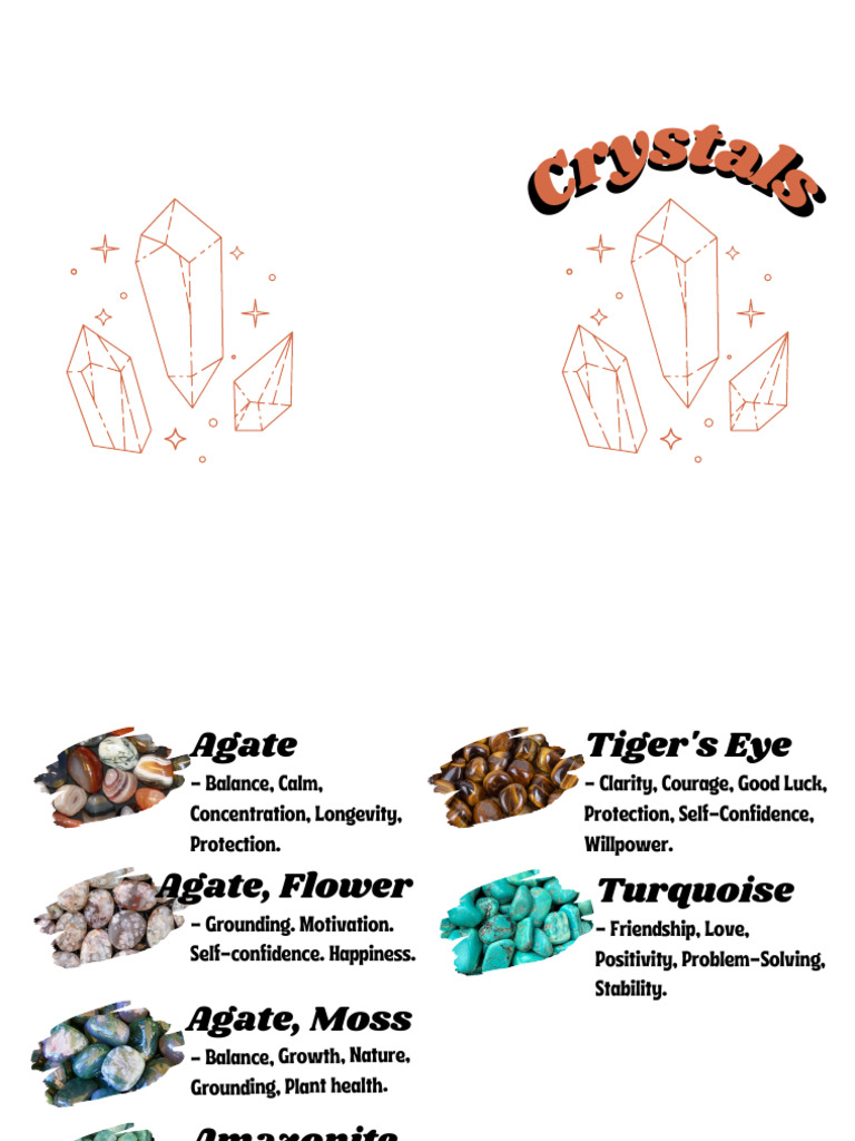 Crystals | PDF | Quartz | Psychological Concepts