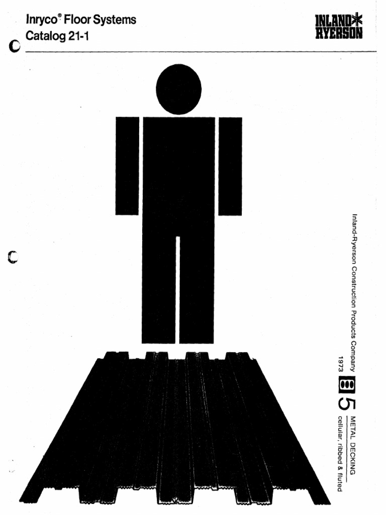 Inryco Floor Systems Decking - 1973 | PDF
