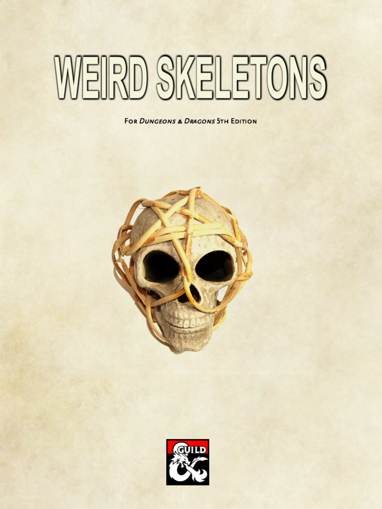 Weird Skeletons | PDF