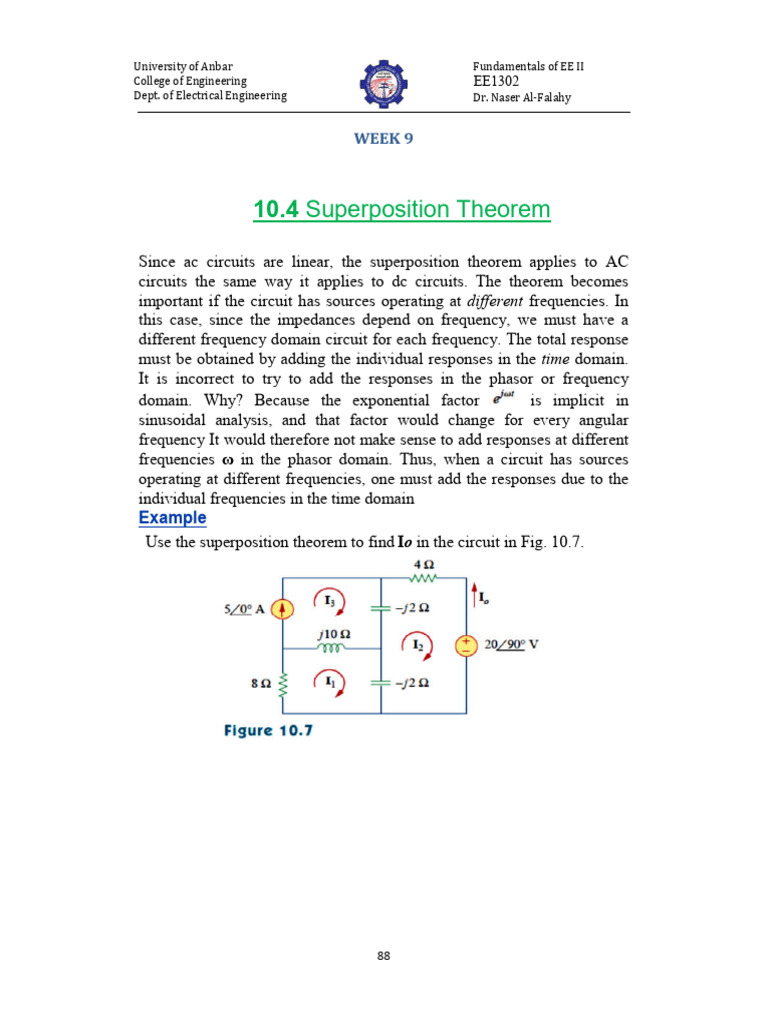 Elec superposition | PDF
