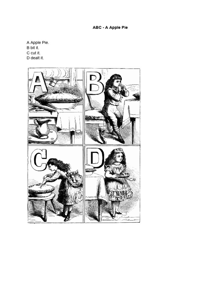 A Fun Alphabetical Apple Pie Poem | PDF