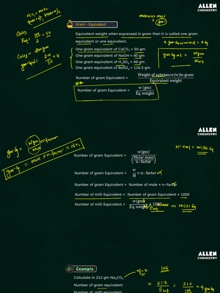 Redox 3 | PDF | Molar Concentration | Parts Per Notation