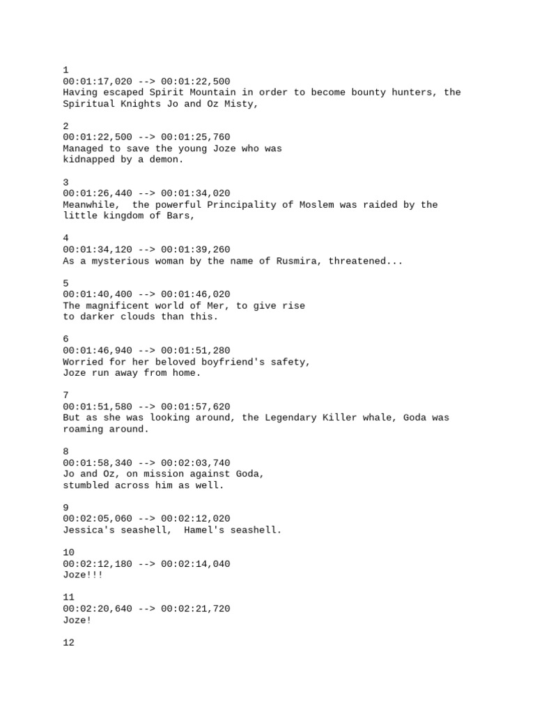 (English) Shinkai Densetsu Meremanoid Episode 02 | PDF