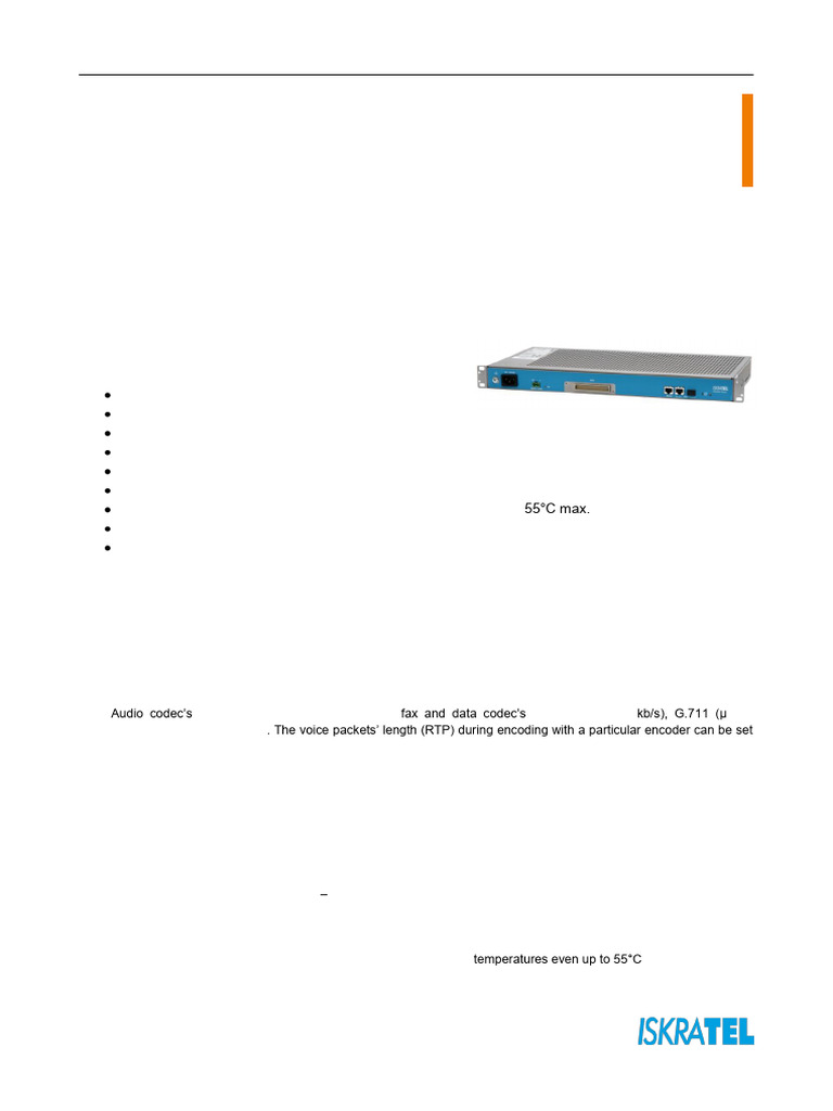 SI3000_Peso_datasheet_en_web_0 | PDF | Voice Over Ip | Session Initiation Protocol