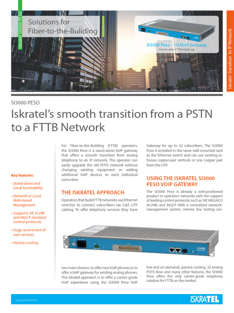 SI3000 Peso Public Leaflet en Web 0 | PDF | Voice Over Ip | Electronics