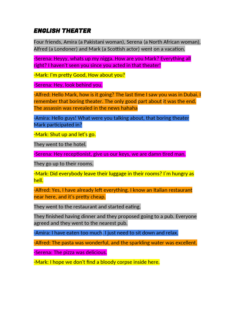 Copia de ENGLISH SPEAKING RECORREGIDO | PDF