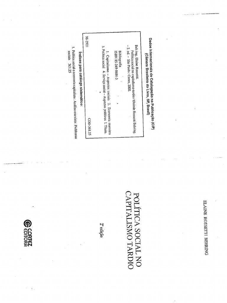 O CAPITALISMO MONOPOLISTA DE ESTADOR, UM CONCEITO A SERVIÇO DA PRÁXIS ...