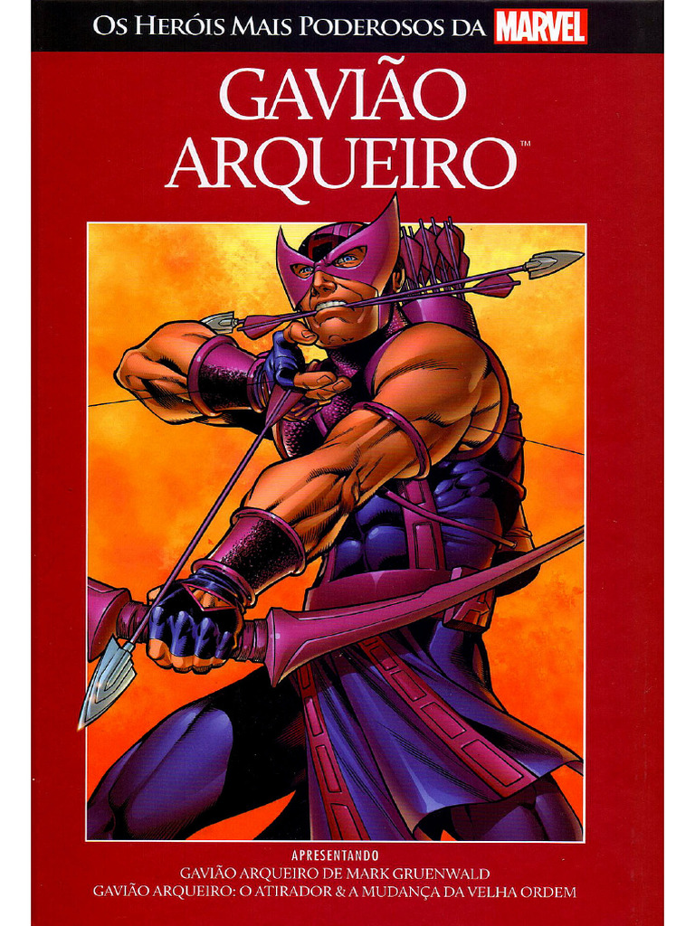 Os Herois Mais Poderosos Da Marvel - Gavião Arqueiro | PDF