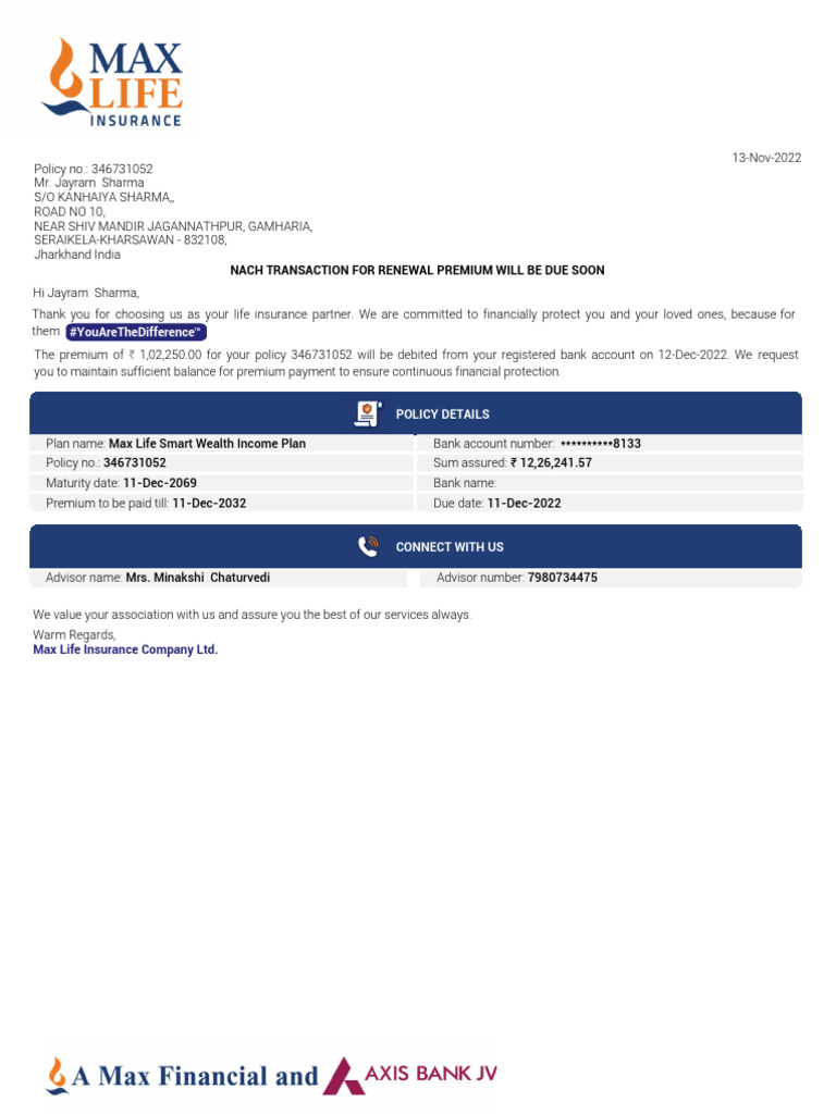 Genpdf Pdf Insurance Life Insurance