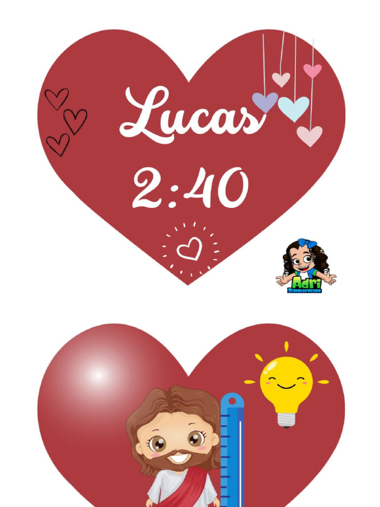 Lucas 2 40 para Imprimir - Adri Zimmermann | PDF