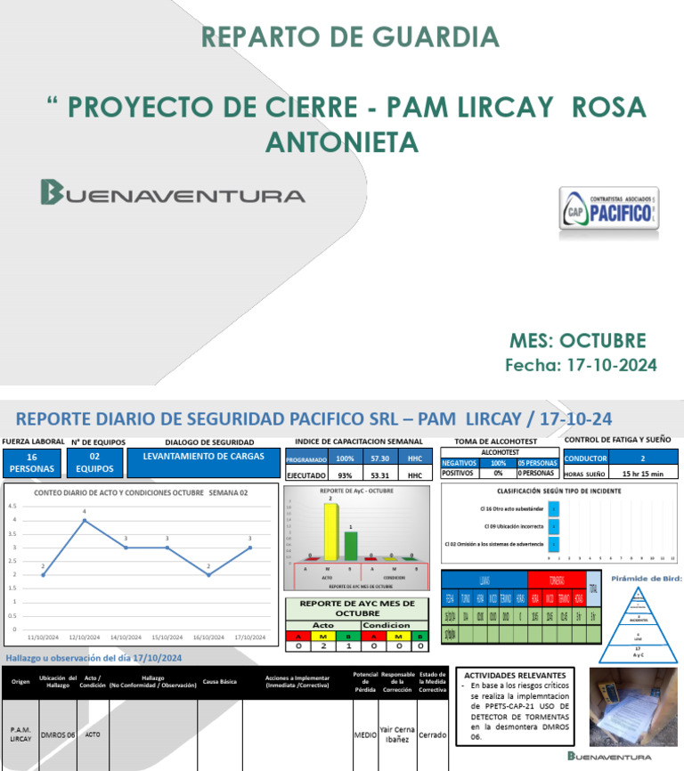 17 - 10 - 24 Reporte Diario | PDF