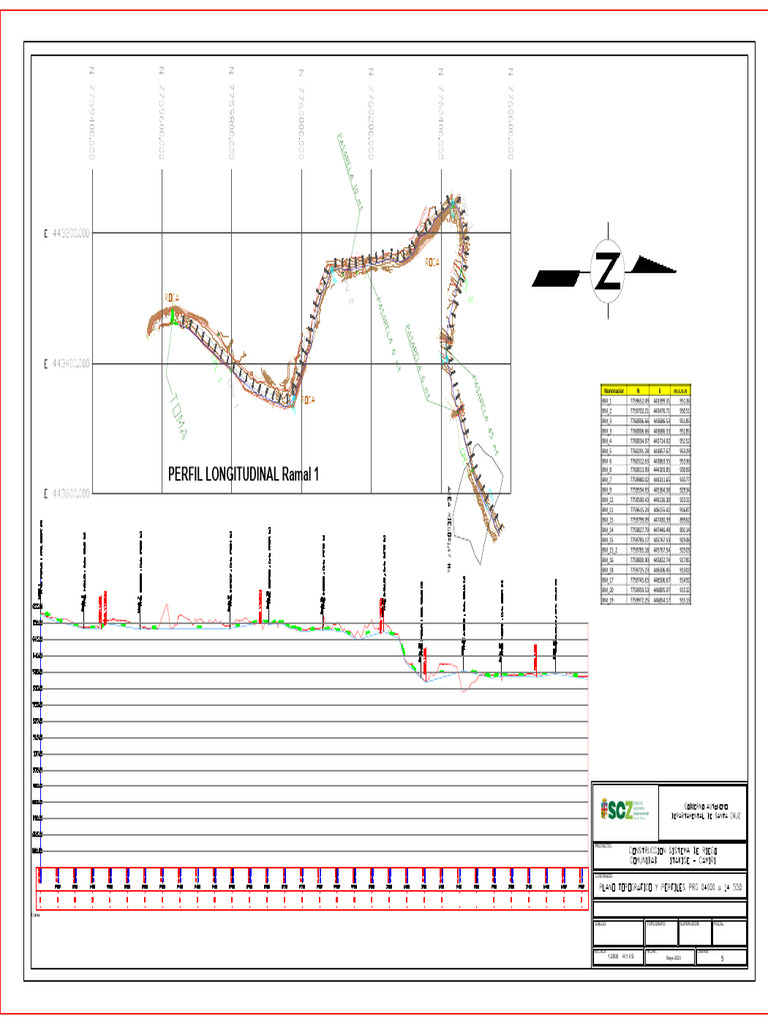 Planta Perfil 1ITAKISE-Modelo 1 | PDF
