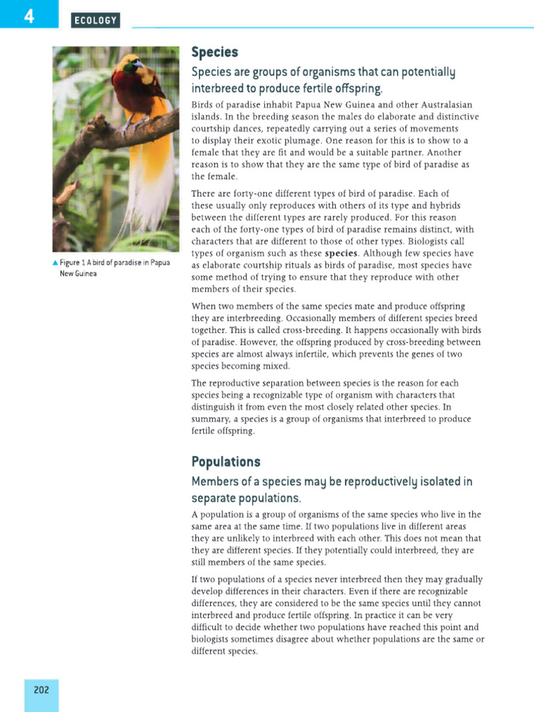 Species Communities Ecosystem Ib Unit | PDF