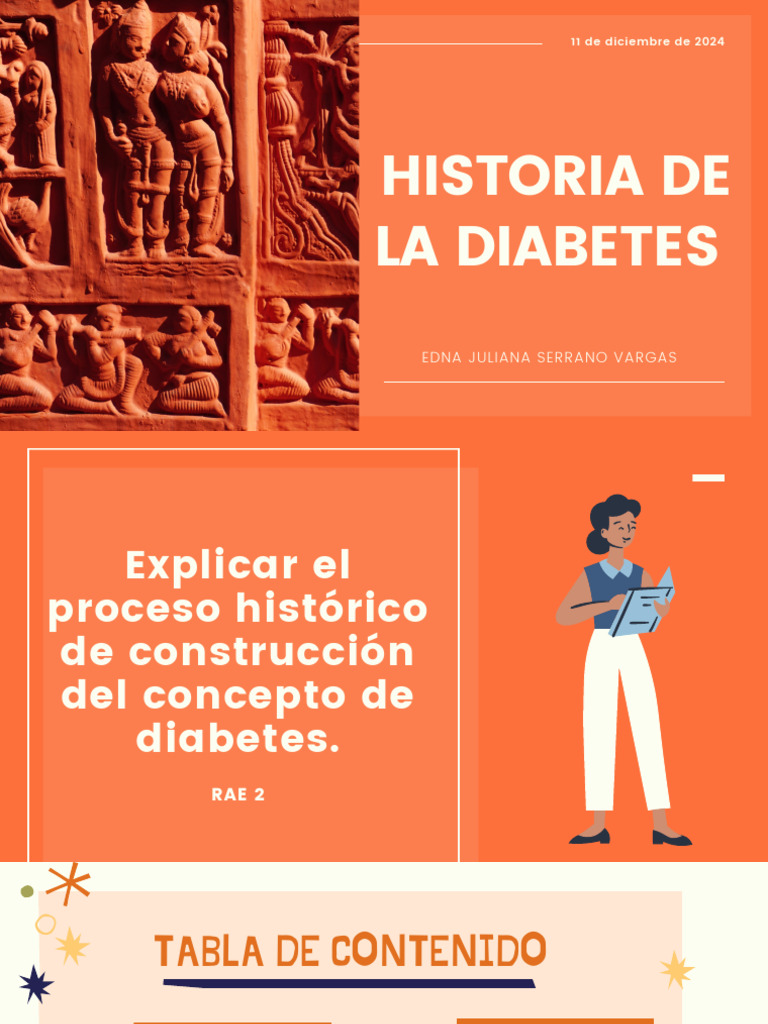 Explicar el proceso histórico de construcción del concepto de diabetes ...