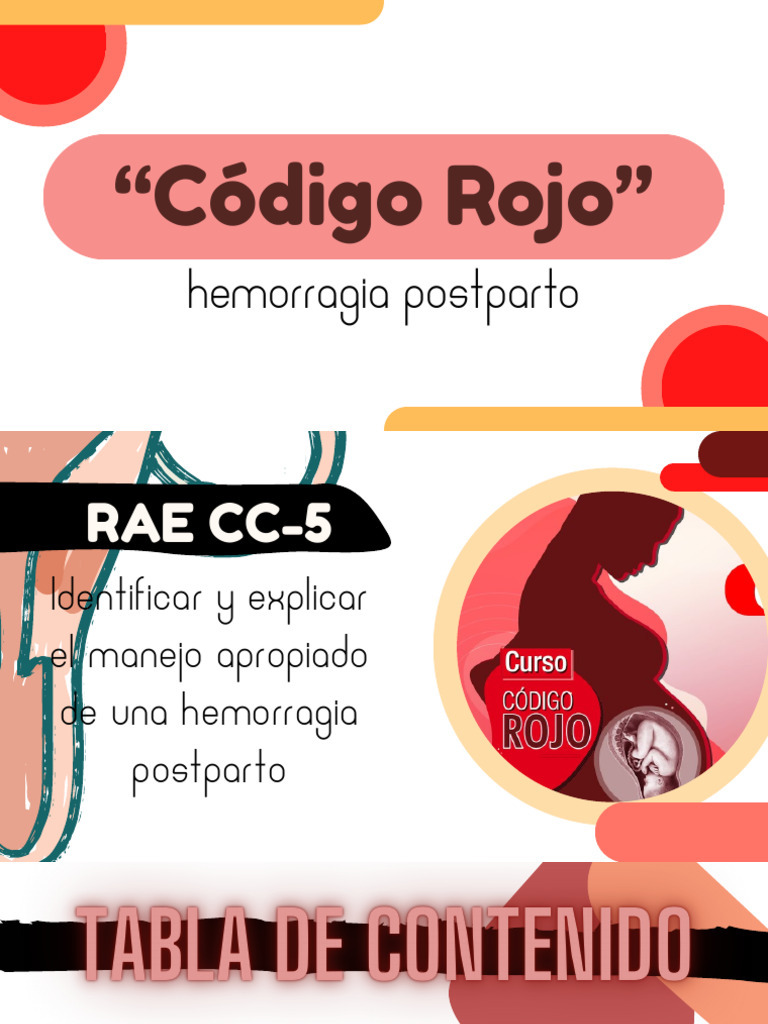 Código Rojo | PDF | Medicina | Enfermedades y trastornos