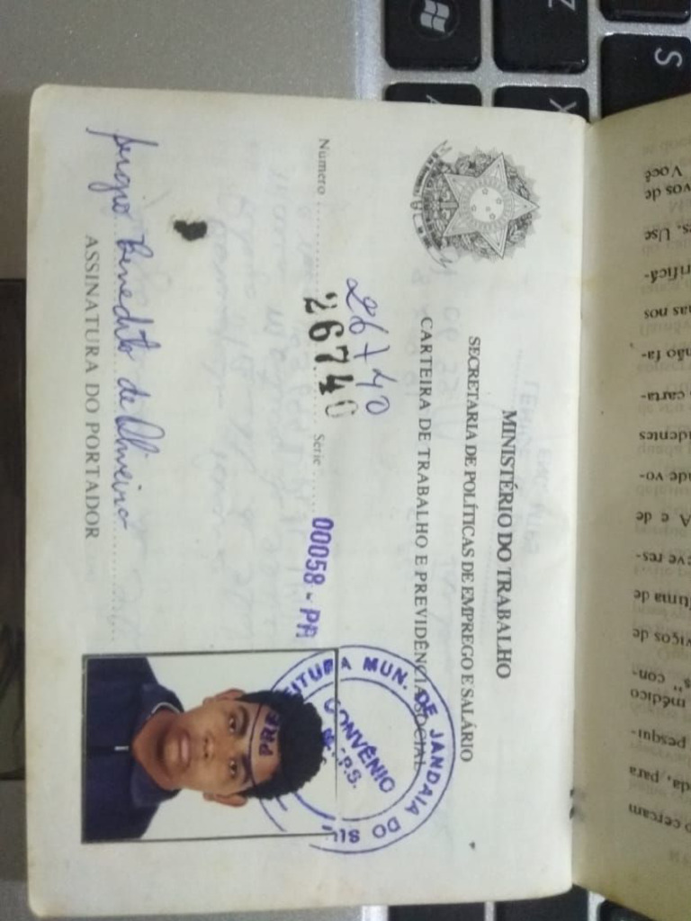 Sergio Benedito de Oliveira Ctps | PDF