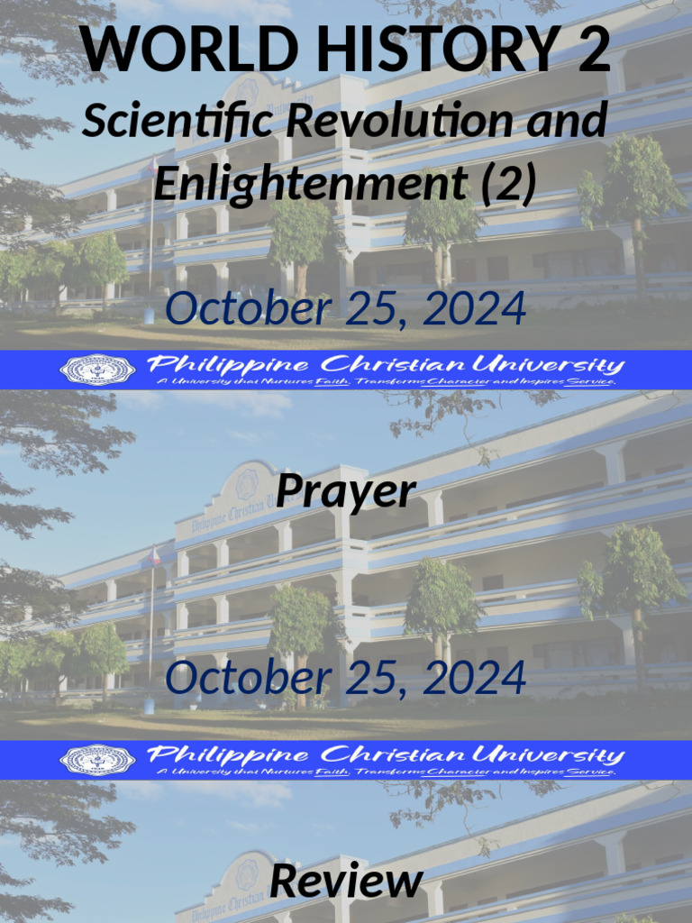 W10.2 Scientific Revolution and Enlightenment 2 | PDF | John Locke ...