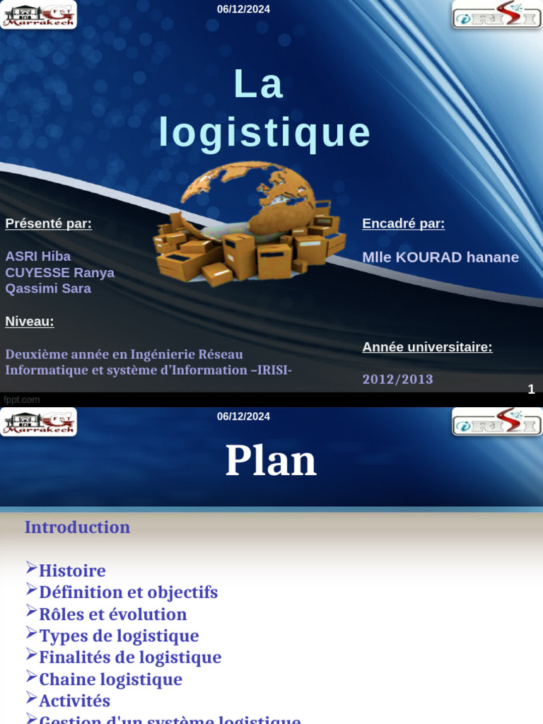 Logistique | PDF | Logistique | Processus d'affaires