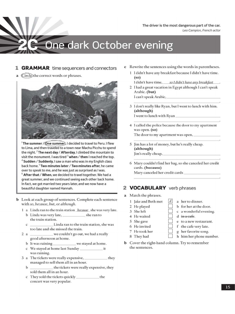 AEF - Book 2 - WB 2c | PDF