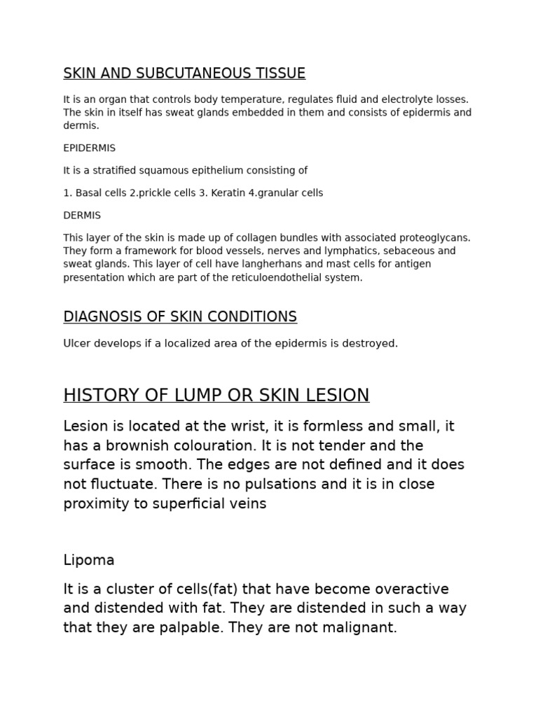 Lumps | PDF