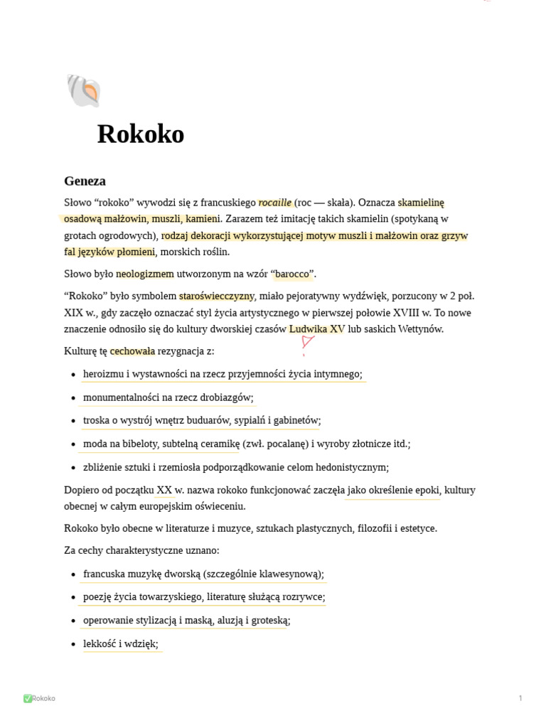 Rokoko | PDF