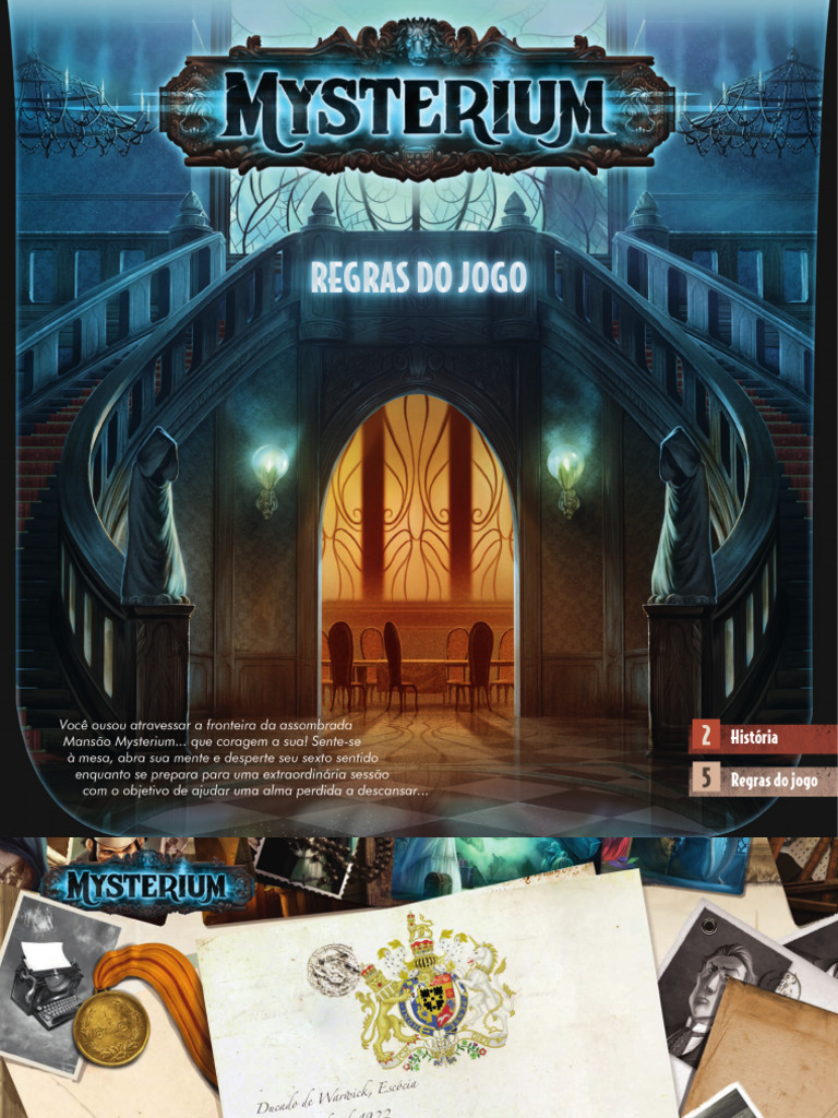 Mysterium Manual de Regras em PTBR 52618 | PDF
