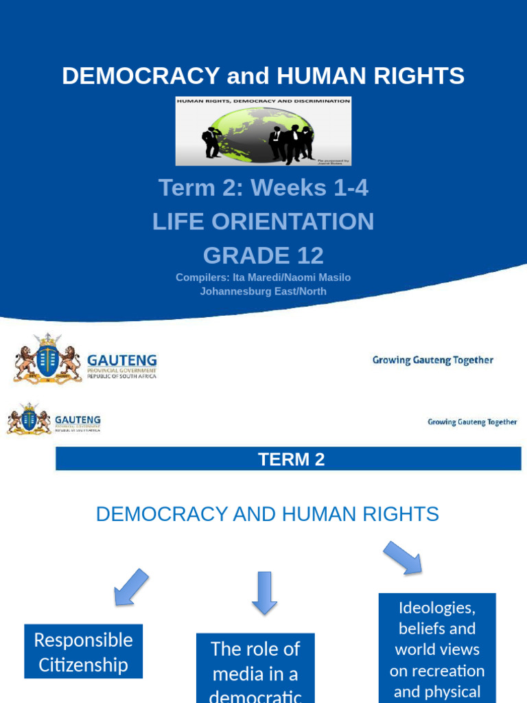 Democracy and Human Rights Overview | PDF | Discrimination | Justice