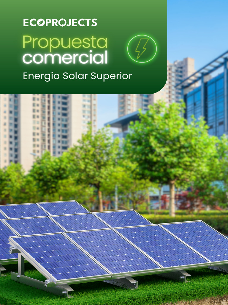 Propuesta Venta - Myriam Castro | PDF | Fotovoltaica | Energía solar