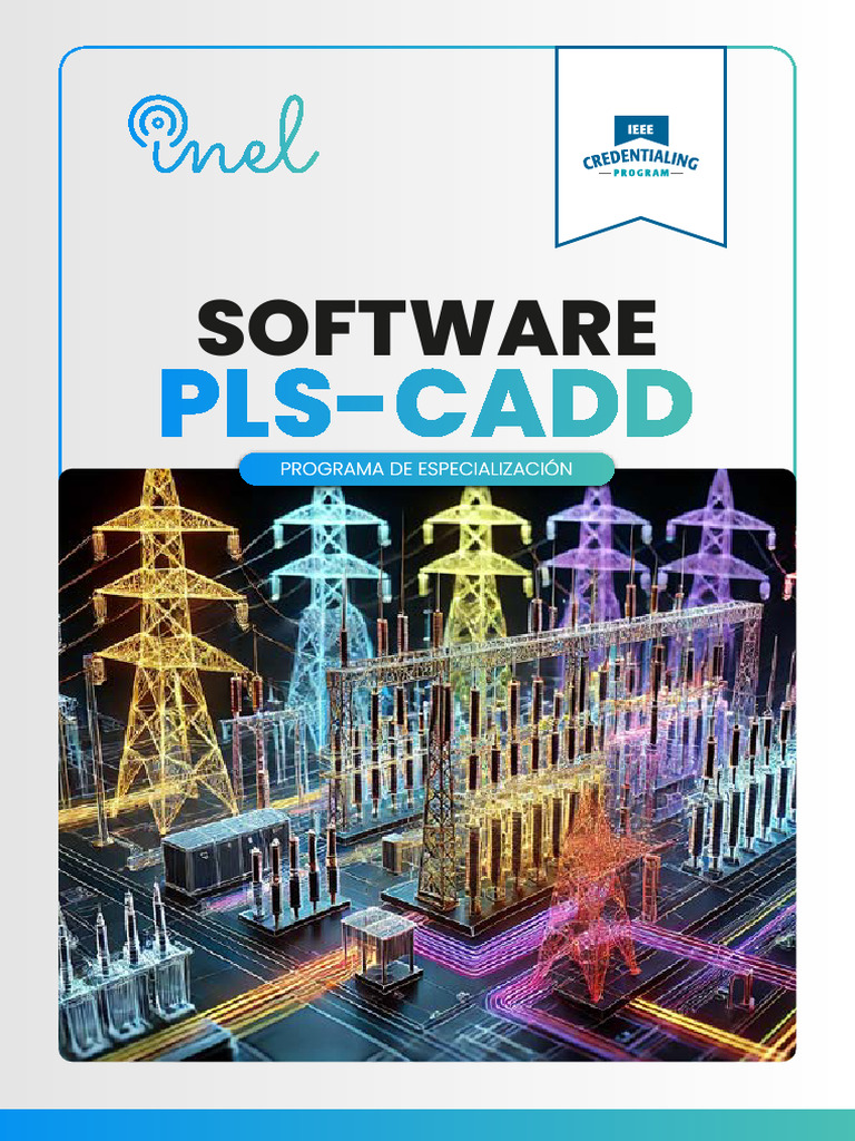Programa de Especialización en El Software PLS-CADD | PDF | Software | Ingeniería