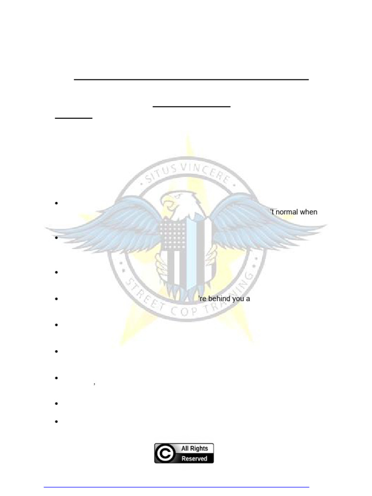 RAS Checklist for Law Enforcement | PDF | Police Car | Police