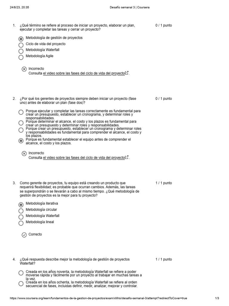 cuestionario_proyectos | PDF | Gestión de proyectos | Presupuesto cuestionario_proyectos | PDF | Gestión de proyectos | Presupuesto