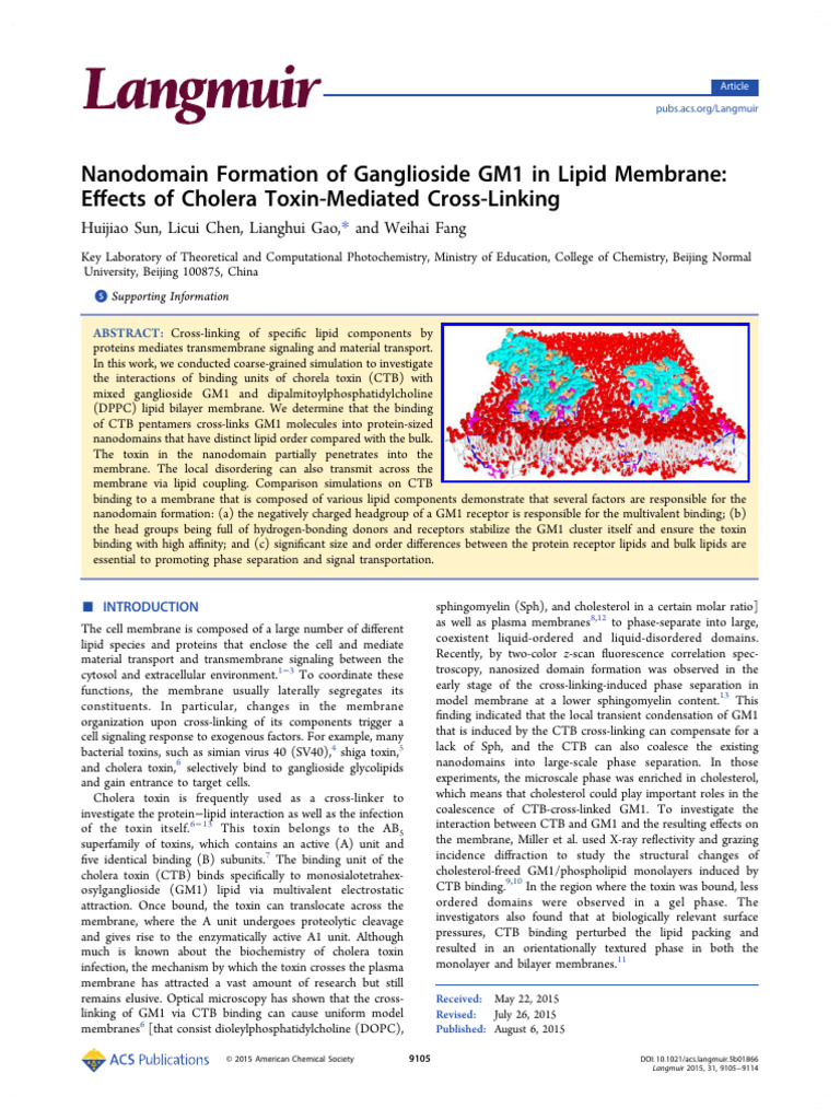 lipid_1 | PDF | Cell Membrane | Cell Signaling