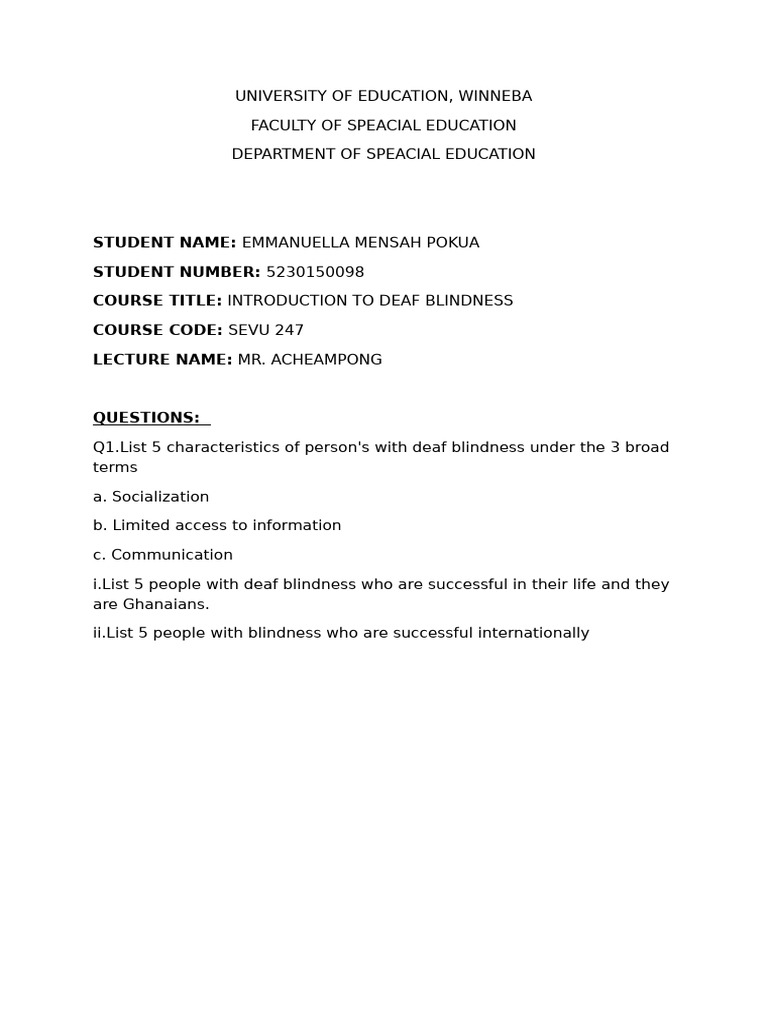 Ella Work | PDF