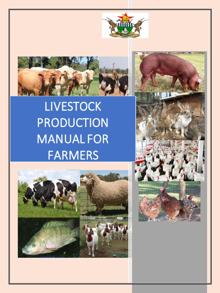 Livestock Production Manual for Farmers 17 May 2021 | PDF | Cattle | Dairy