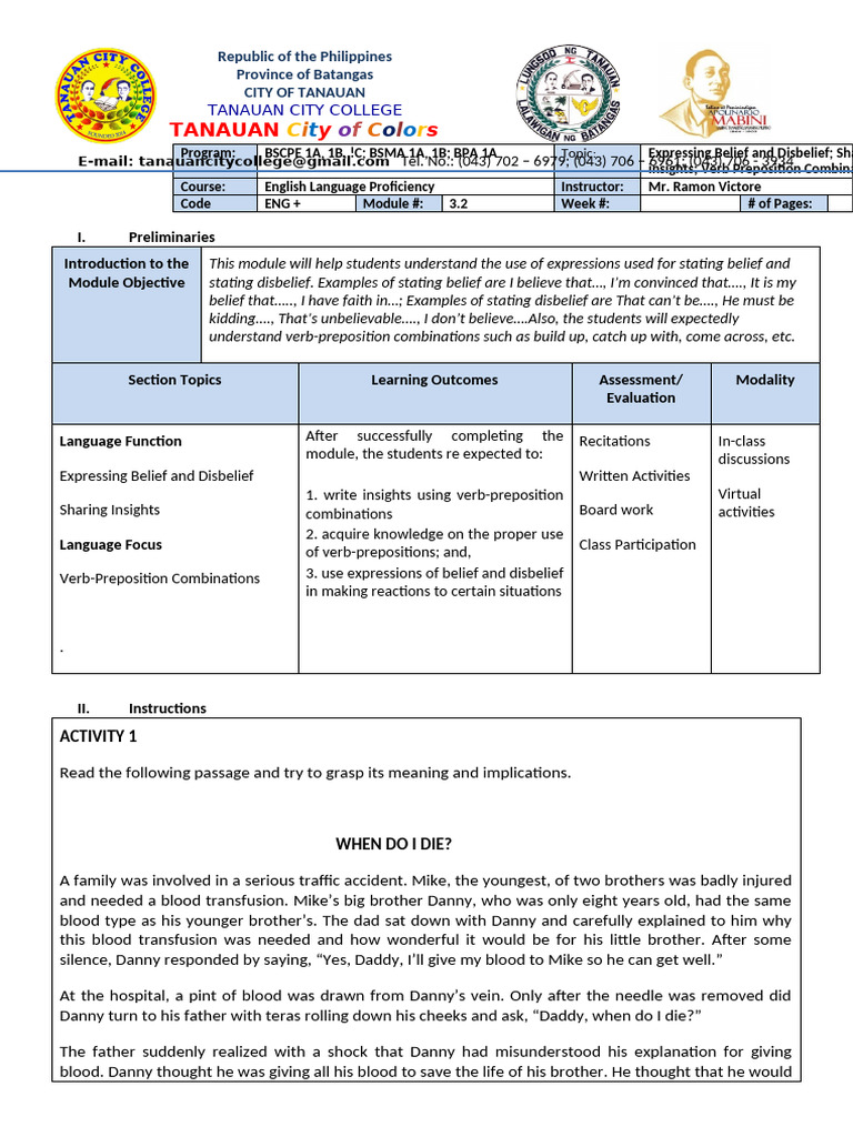English+ Module 3.2_fb8d5bd131f1f30364707d44f9e51609 | PDF | English ...