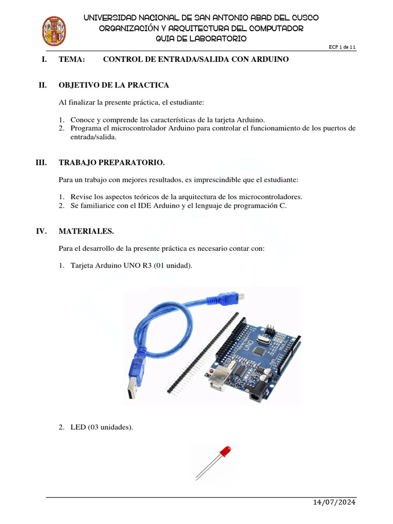 guia-arduino | PDF | Arduino | Hardware de la computadora