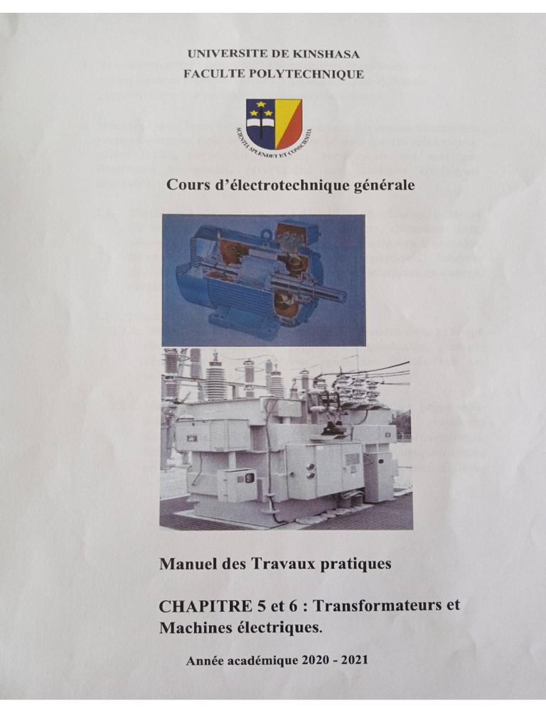 TP Électrotechnique | PDF