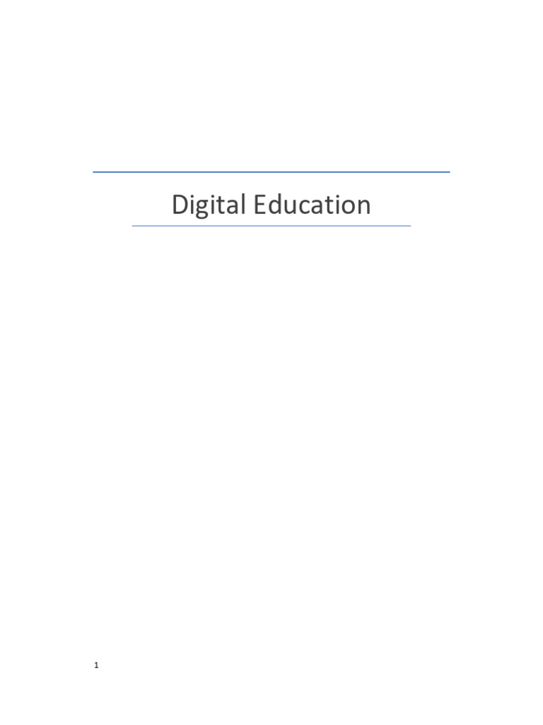 76 Digital Education | PDF
