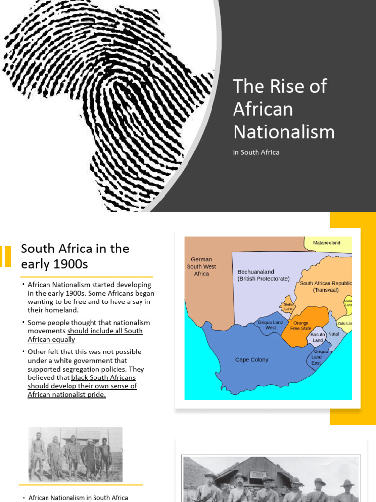 The Rise of African Nationalism | PDF | African National Congress ...