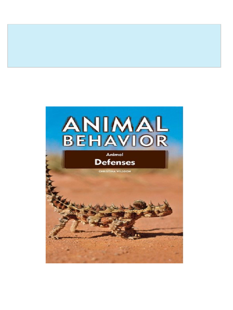 4985 | PDF | Camouflage | Predation