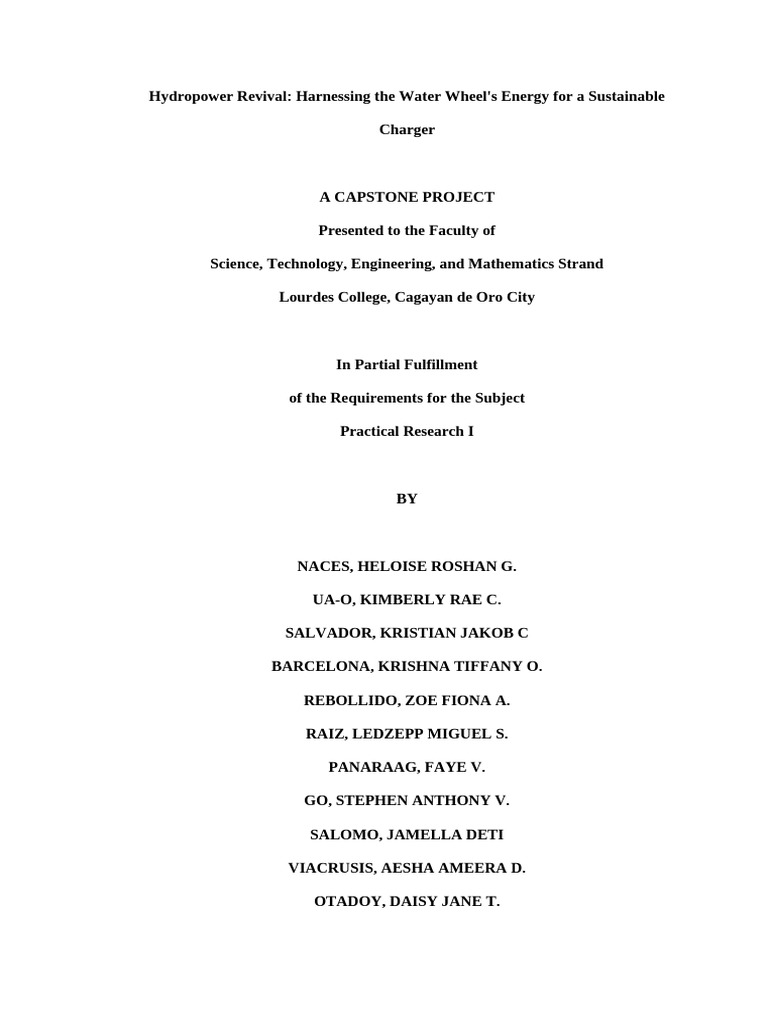 CHAPTER-2-FINAL | PDF | Hydroelectricity | Renewable Energy