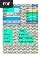 Turtle & Trico Windchart Gunbound | PDF | Angle | Trigonometry