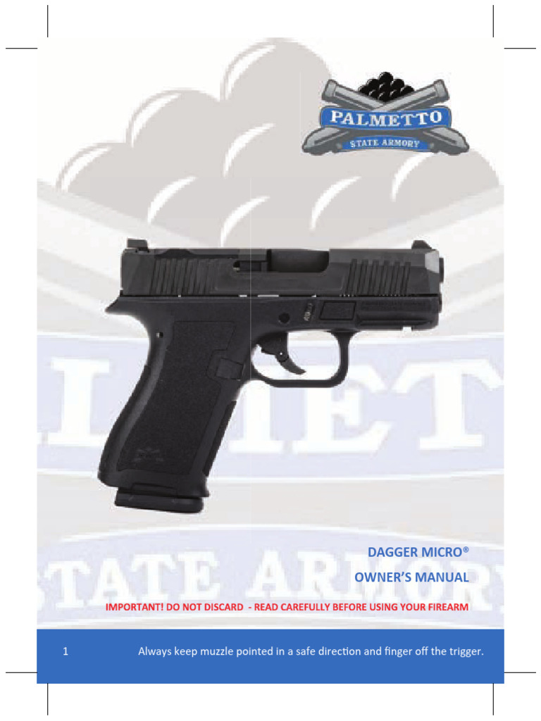 micro_dagger_product_manual-23 | PDF | Trigger (Firearms) | Magazine ...