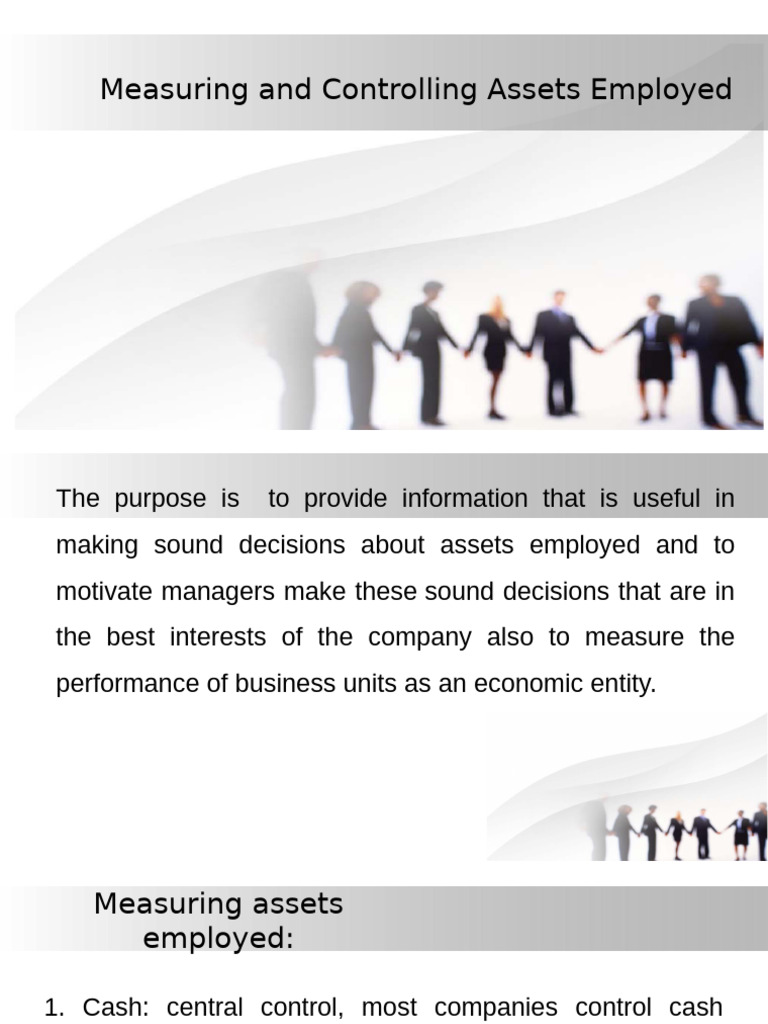 Asset Measurement and Investment Analysis | PDF | Cost Of Capital ...