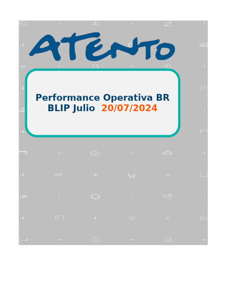 Performance_Operativa__BRC_BLIP - Julio -2024 | PDF