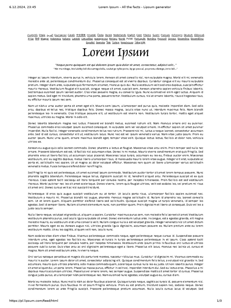 Lipsum 5 | PDF