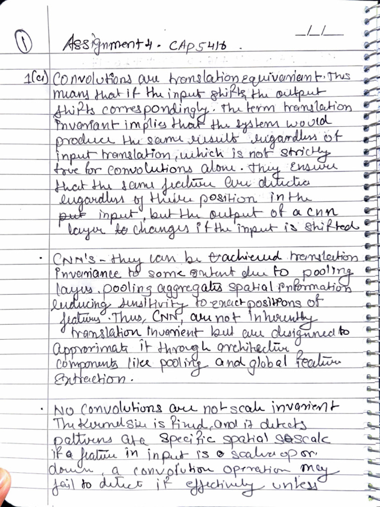 CAP 5416 Assignment 4 Written | PDF