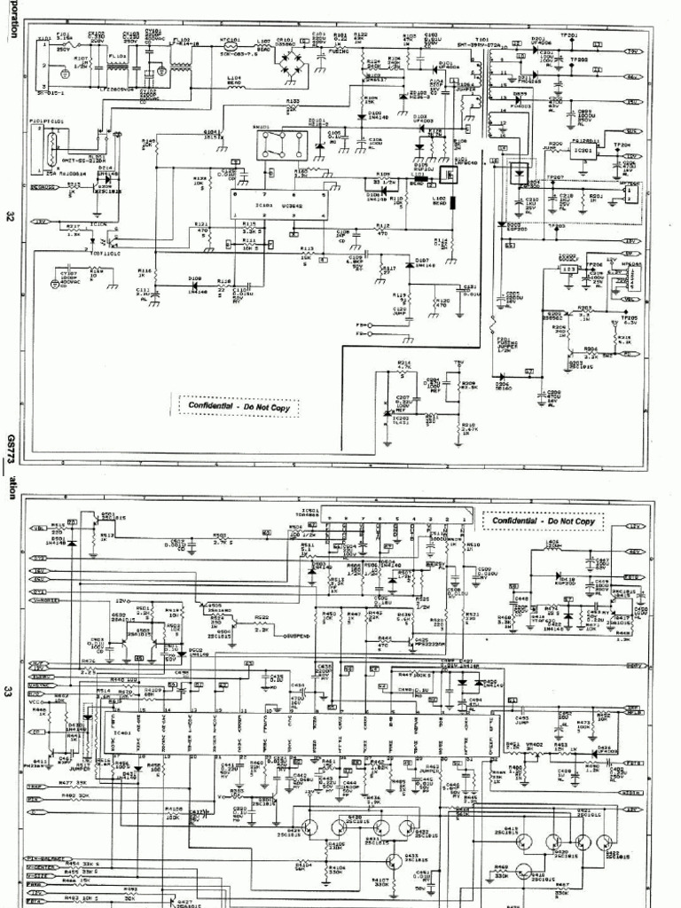 Viewsonic GS773 Schematics | PDF