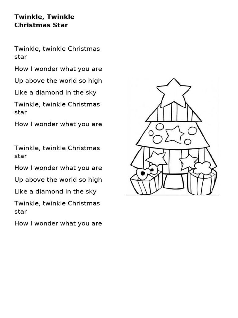 Twinkle Twinkle Christmas Star | PDF