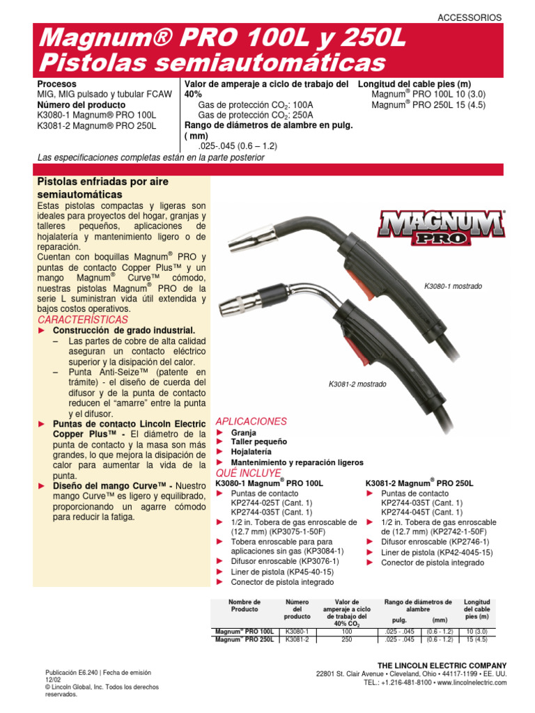 E1231 Magnum Pro Es-Mx | PDF
